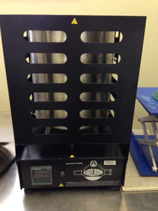 Short-path molecular distiller (Kugelrohr) - Kemitek