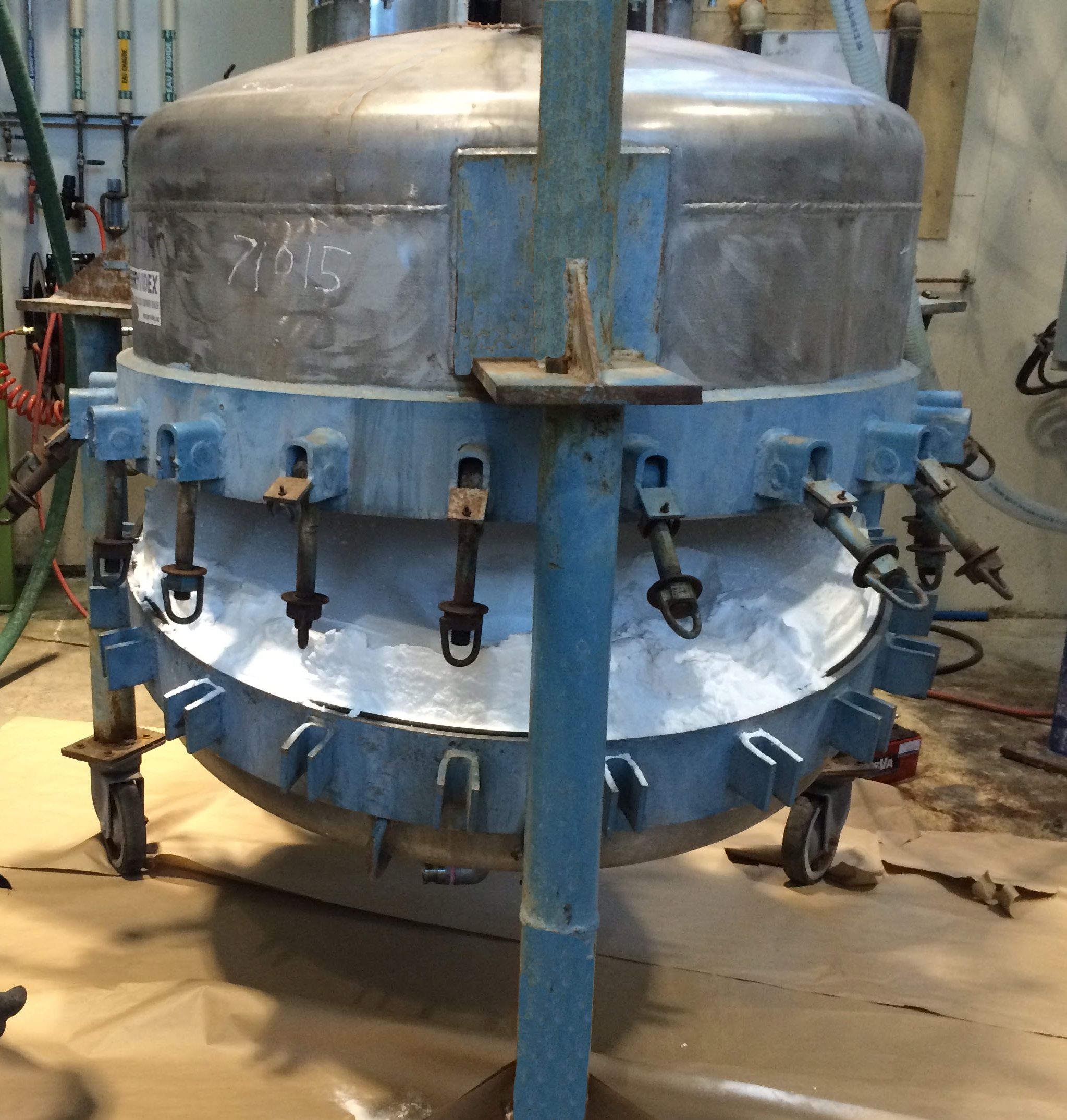 Nutsche Vertical Pressure filter - Kemitek